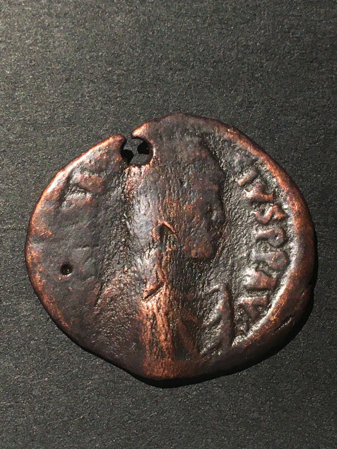 Large Medieval Byzantine Bronze Coin - Etsy