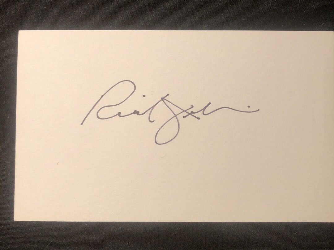 Original Legendary Actor Richard Jenkins Autograph on 3x5” Card - Etsy