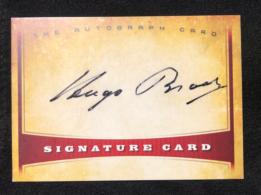 Original WW2 German Pilot Ace Autograph on 2.5x3.5 Card - Etsy