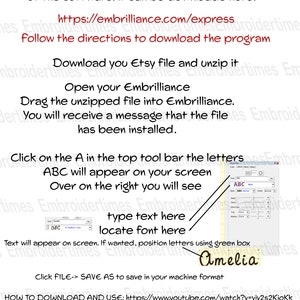 BX Font, Embroidery Font, PES Font, Leesie Font, Very Small Font, .25 ...