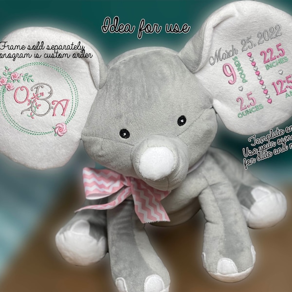 Elephant Birth Stats - Etsy