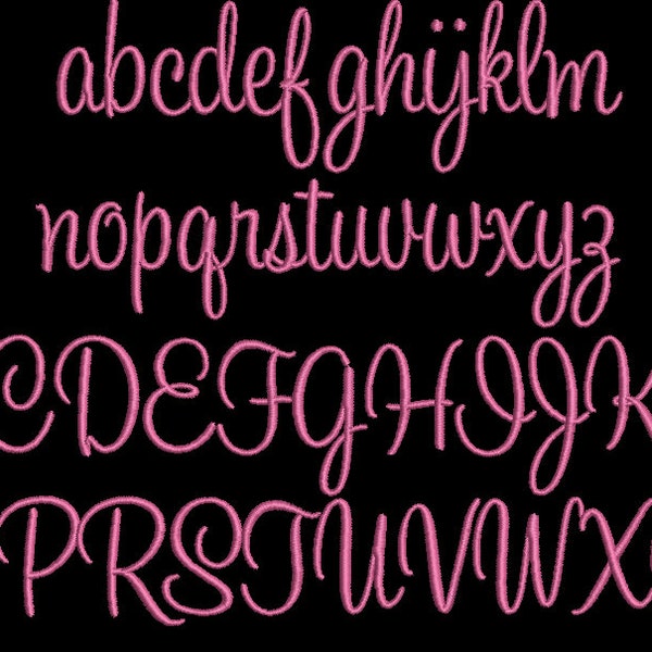 Upper and Lower Case Font - Etsy