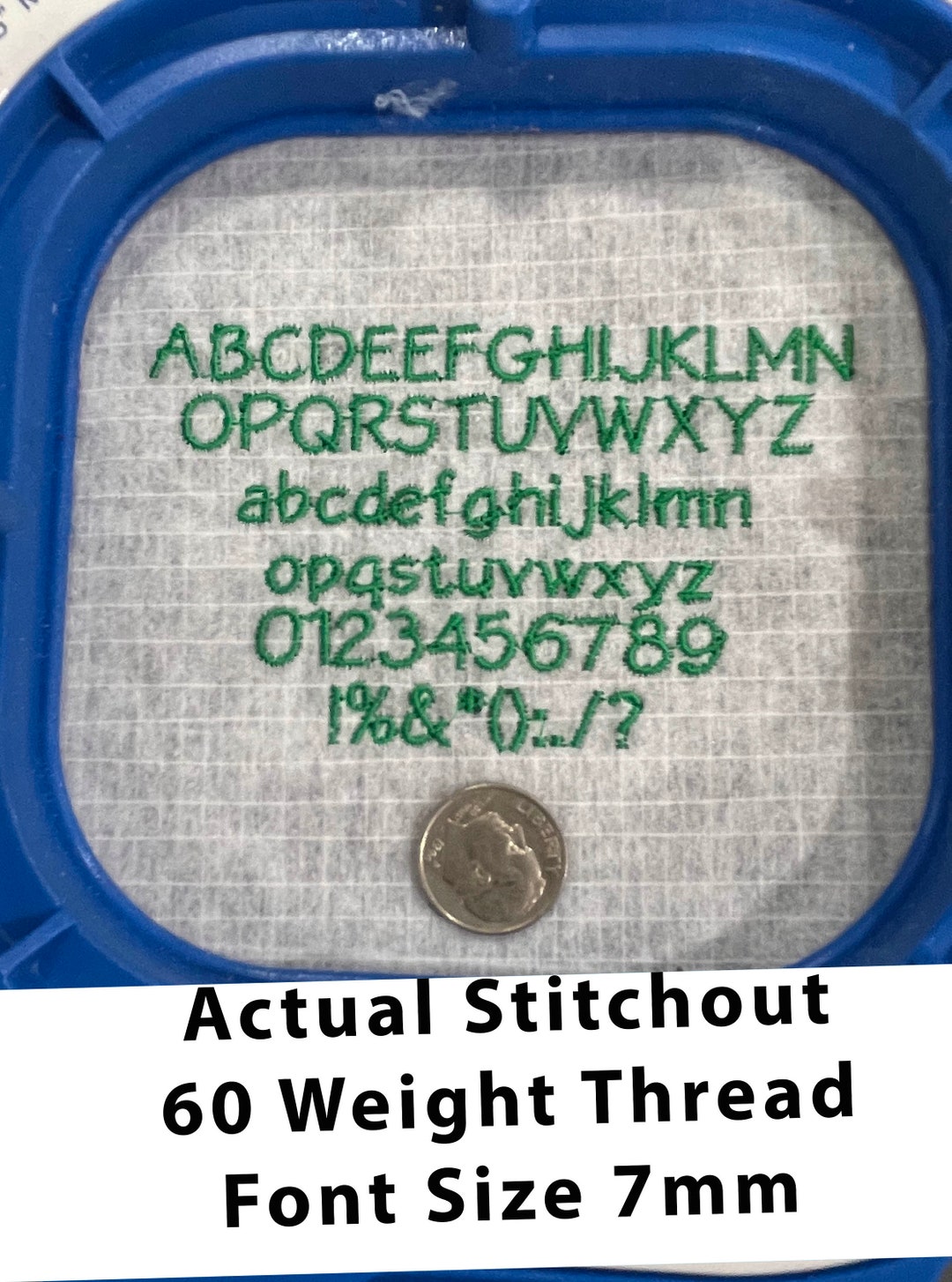 Casual Print, Embroidery Font, .25 Inches, 7 Mm, Small Embroidery Font ...