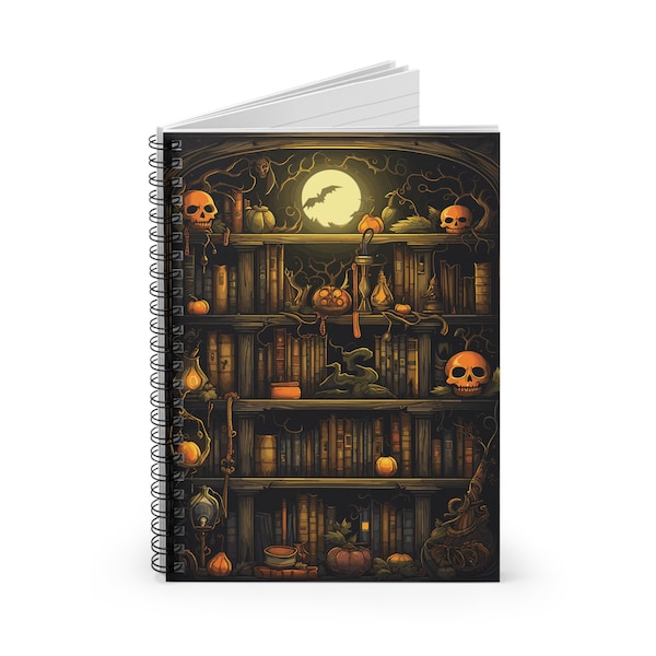 Halloween Notebook - Etsy