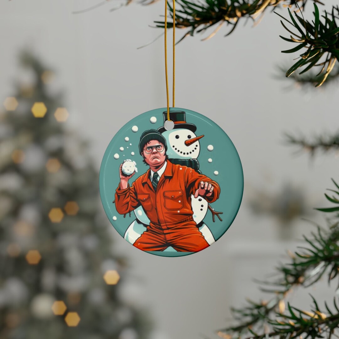 Dwight Schrute Ornament the Office Christmas Ornament the Office TV ...