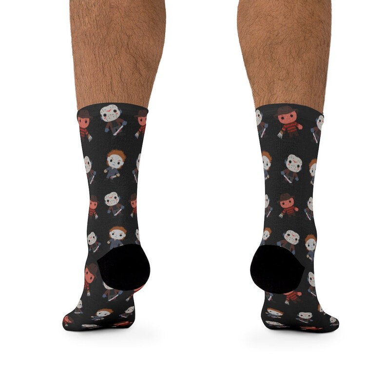 Horror Movie Socks, Freddy Krueger, Michael Meyers ,jason Mask, Horror ...