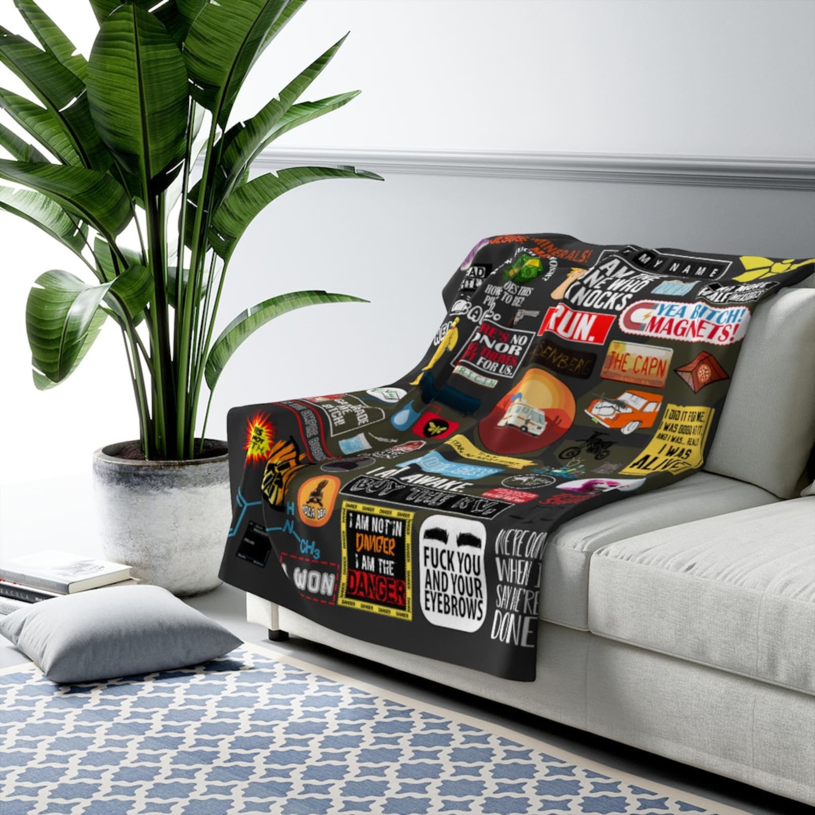 Breaking Bad Blanket Walter White Heisenberg Jessie Pinkman - Etsy