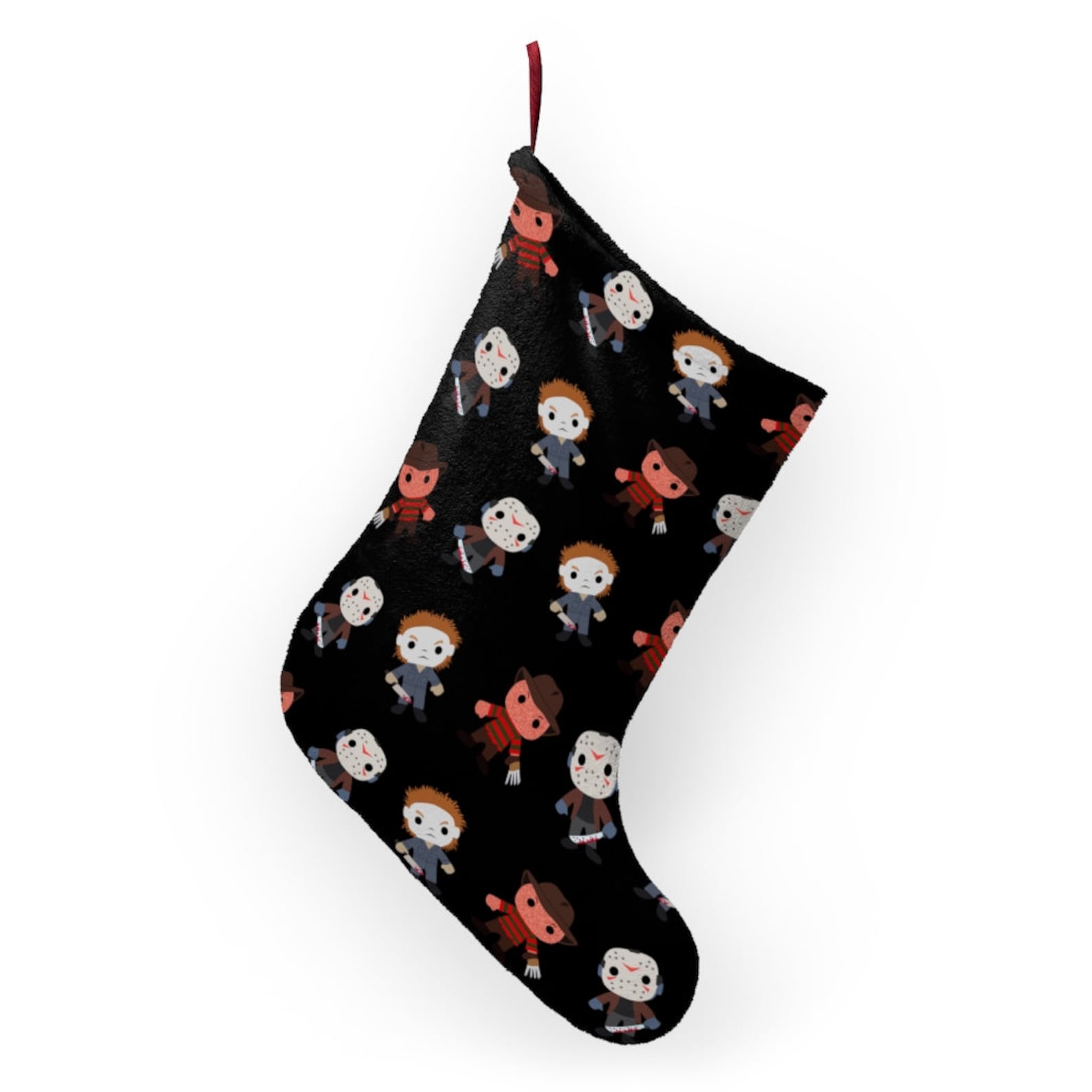 Horror Movie Christmas Stocking Freddy Krueger Michael Myers - Etsy