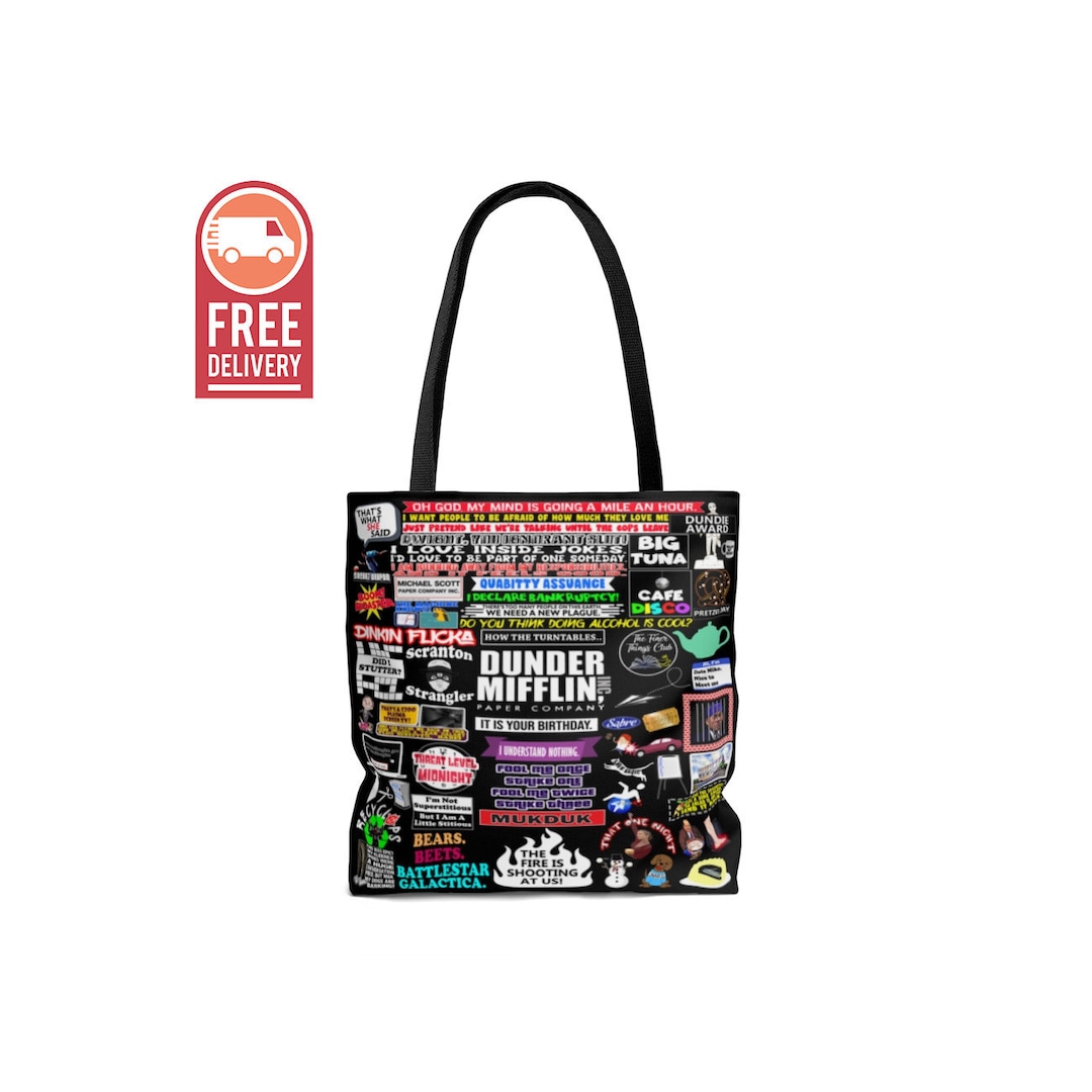 The Office TV Show Tote Bag - Michael Scott Dwight Schrute Farms Jim ...
