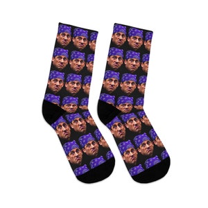Prison Mike Socks the Office TV Show Gift the Office Socks Michael ...