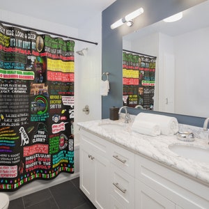 Griswold Christmas Vacation Shower Curtain Clark Griswold You Serious ...