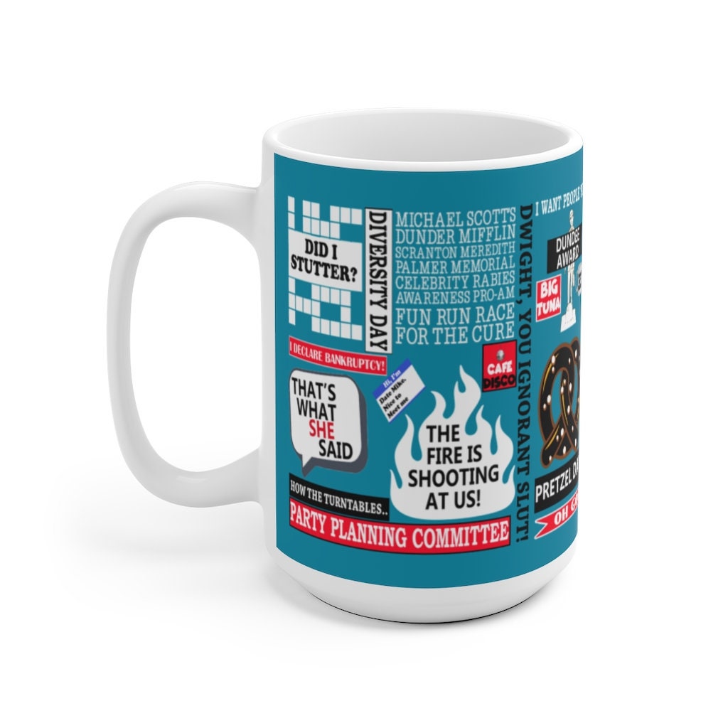 The Office Mug the Office TV Show Michael Scott Dwight Schrute | Etsy