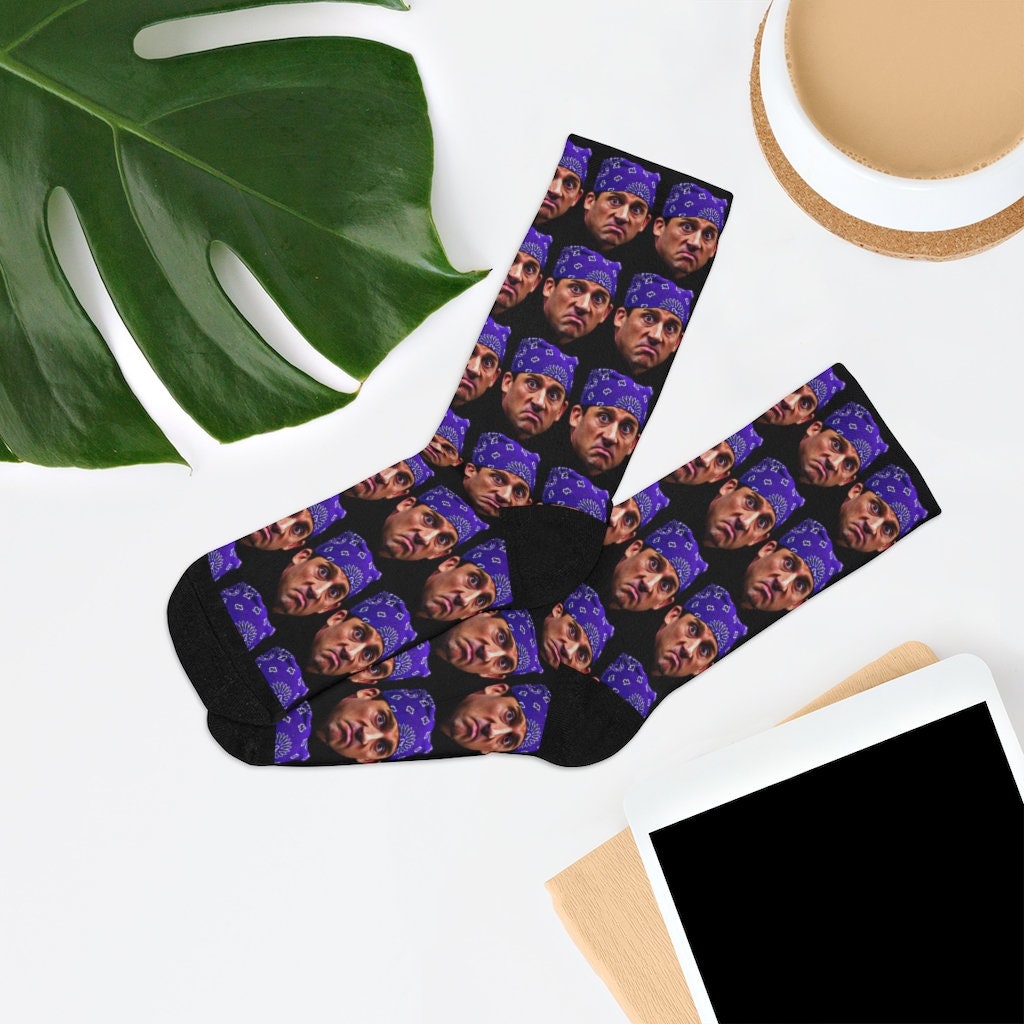 Prison Mike Socks the Office TV Show Gift the Office Socks | Etsy