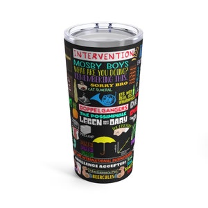 How I Met Your Mother Tumbler | 20oz Stainless Steel Tumbler | HIMYM ...