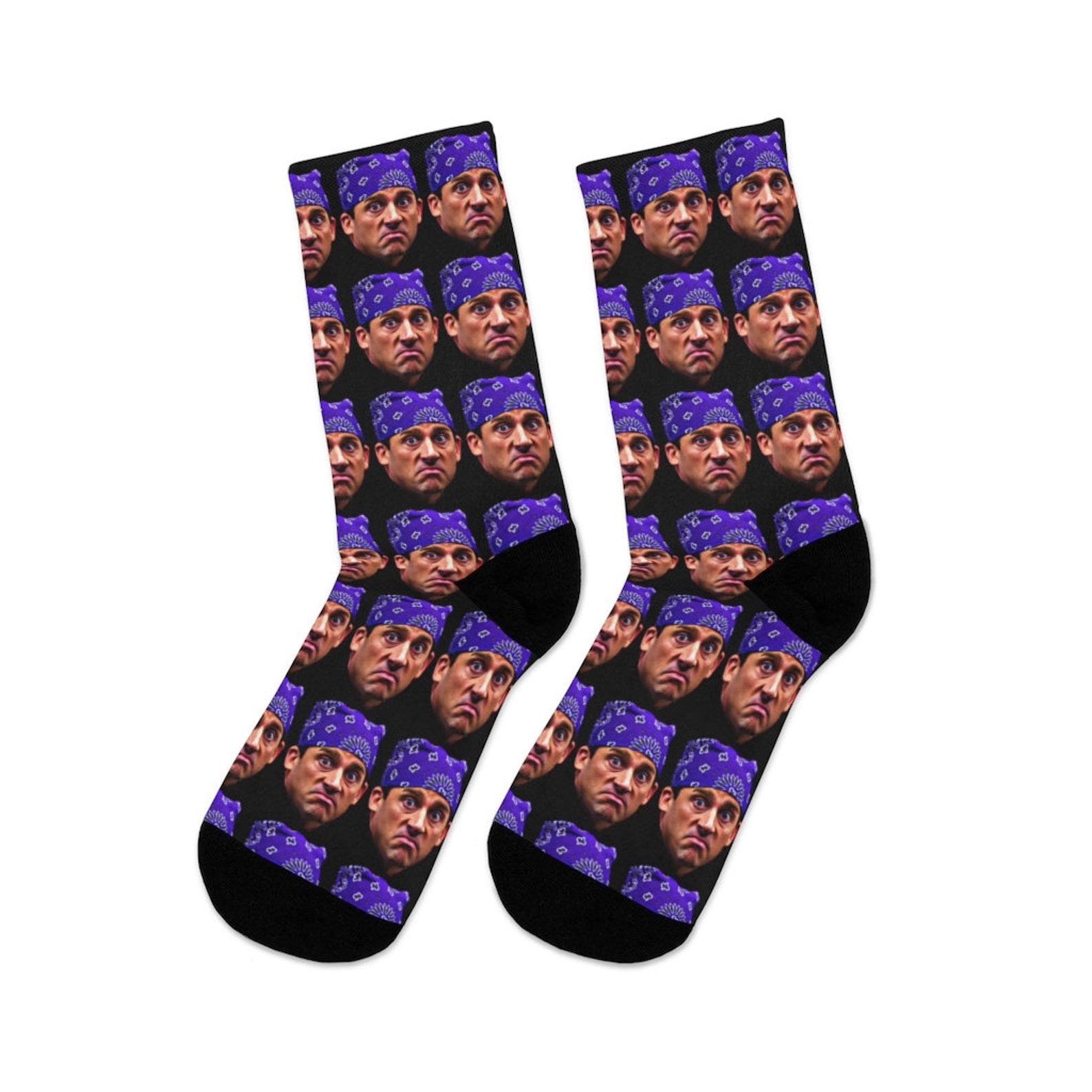 Prison Mike Socks the Office TV Show Gift the Office Socks Michael ...