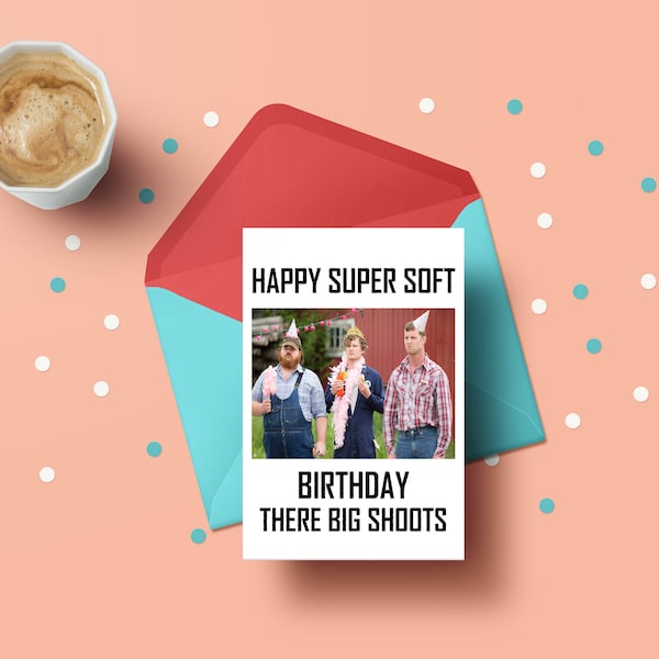 Super Soft Birthday Invitation - Etsy