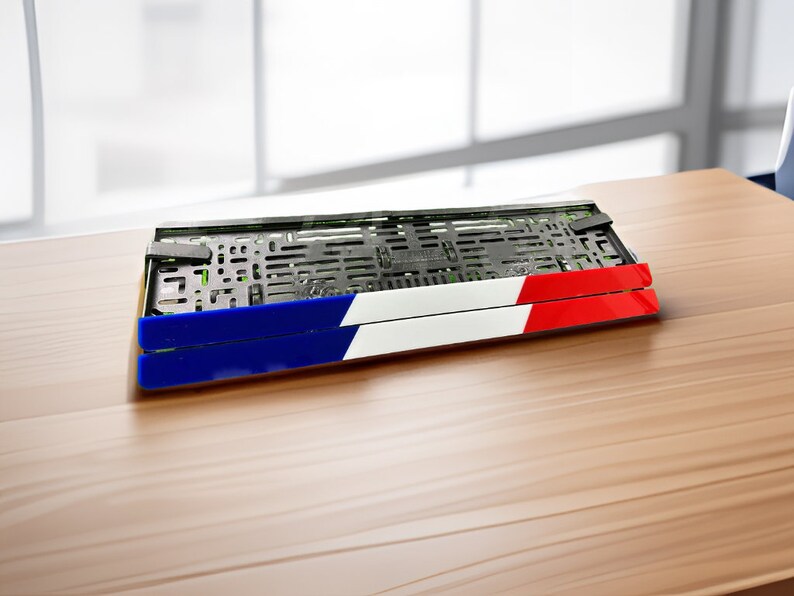 France EU License Plate Holder - France Plate Frame - Car Plate Holder ...