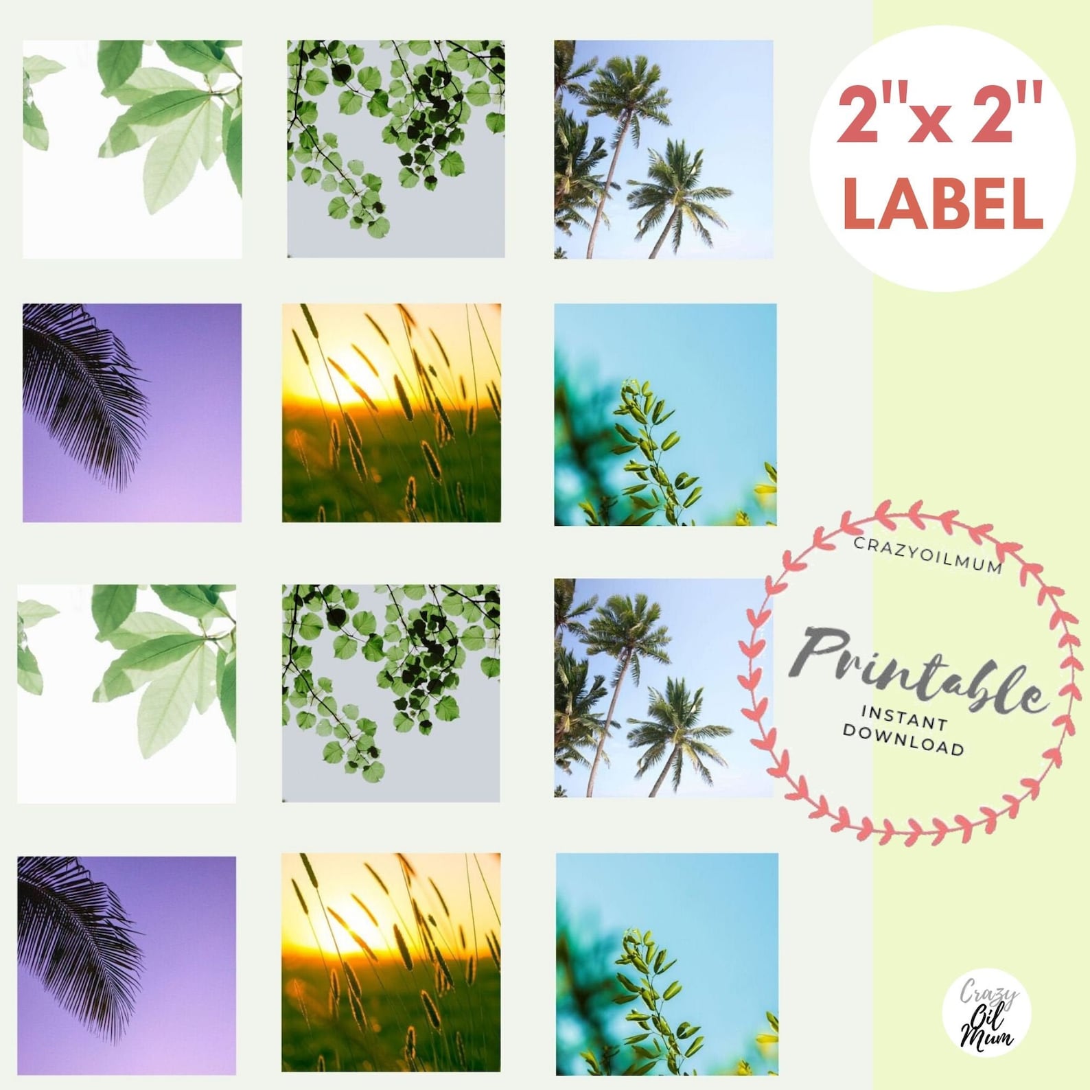 Plants Digital Download Sticker Printables Plants Sticker - Etsy Hong Kong