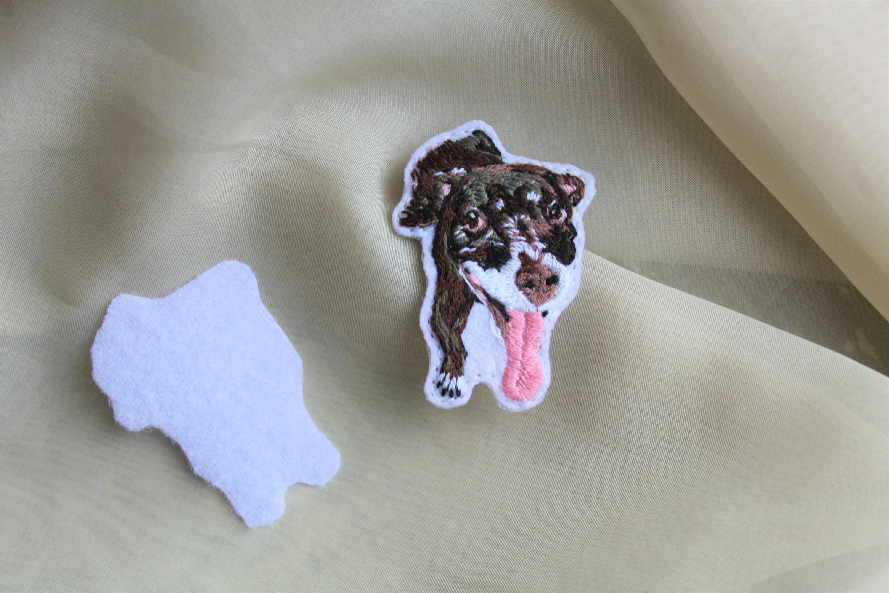 Dog Full Body Patch Custom Embroidery Patch Pet Patch Wedding - Etsy