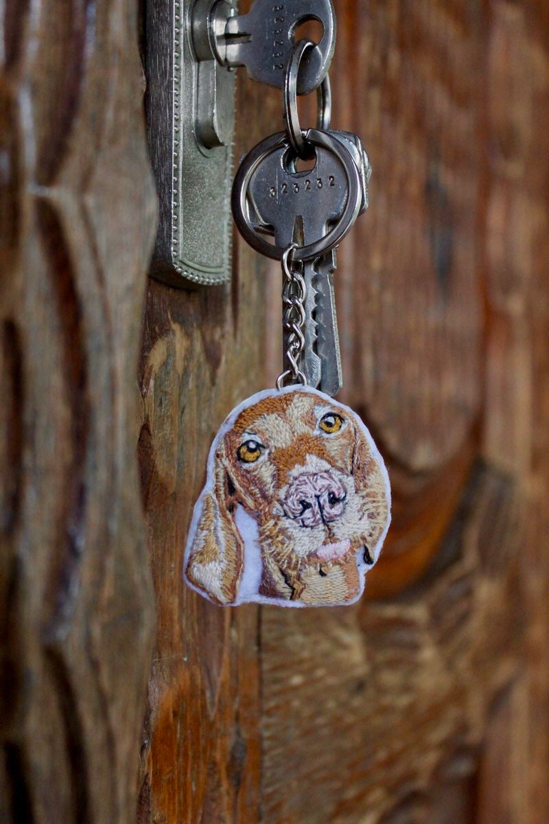 Personalized Handmade cat and dog Keychain Custom Pet | Etsy