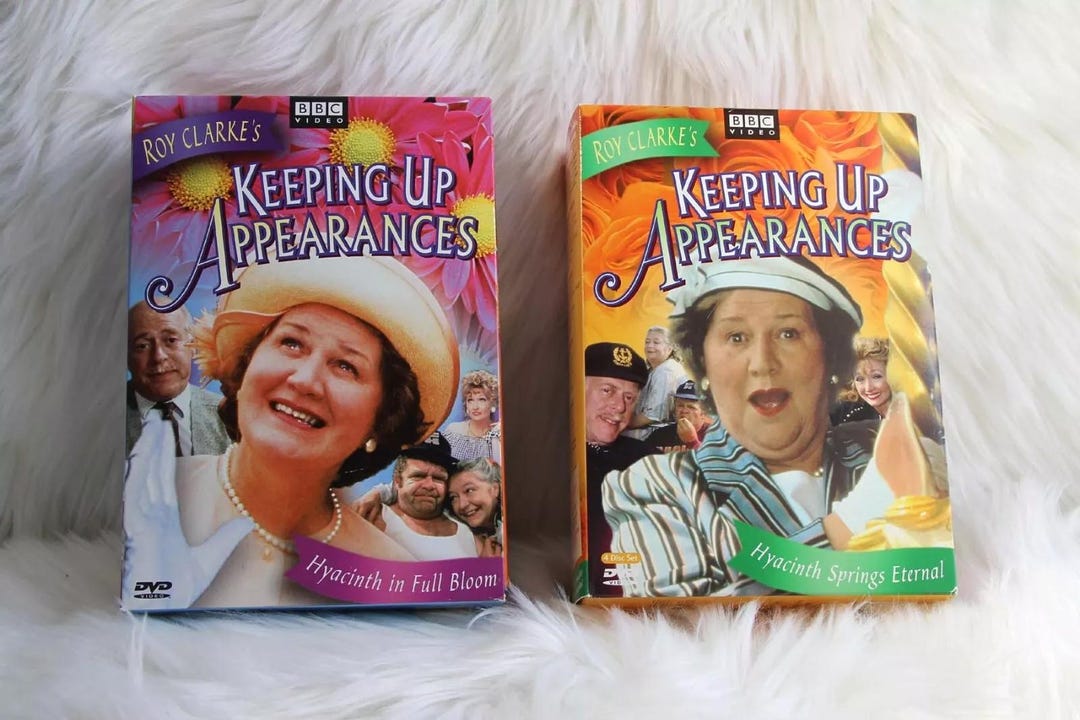 Keeping up Appearances Roy Clarke - Lot of 8 Dvds - Springs Eternal & Full Bloom - Etsy