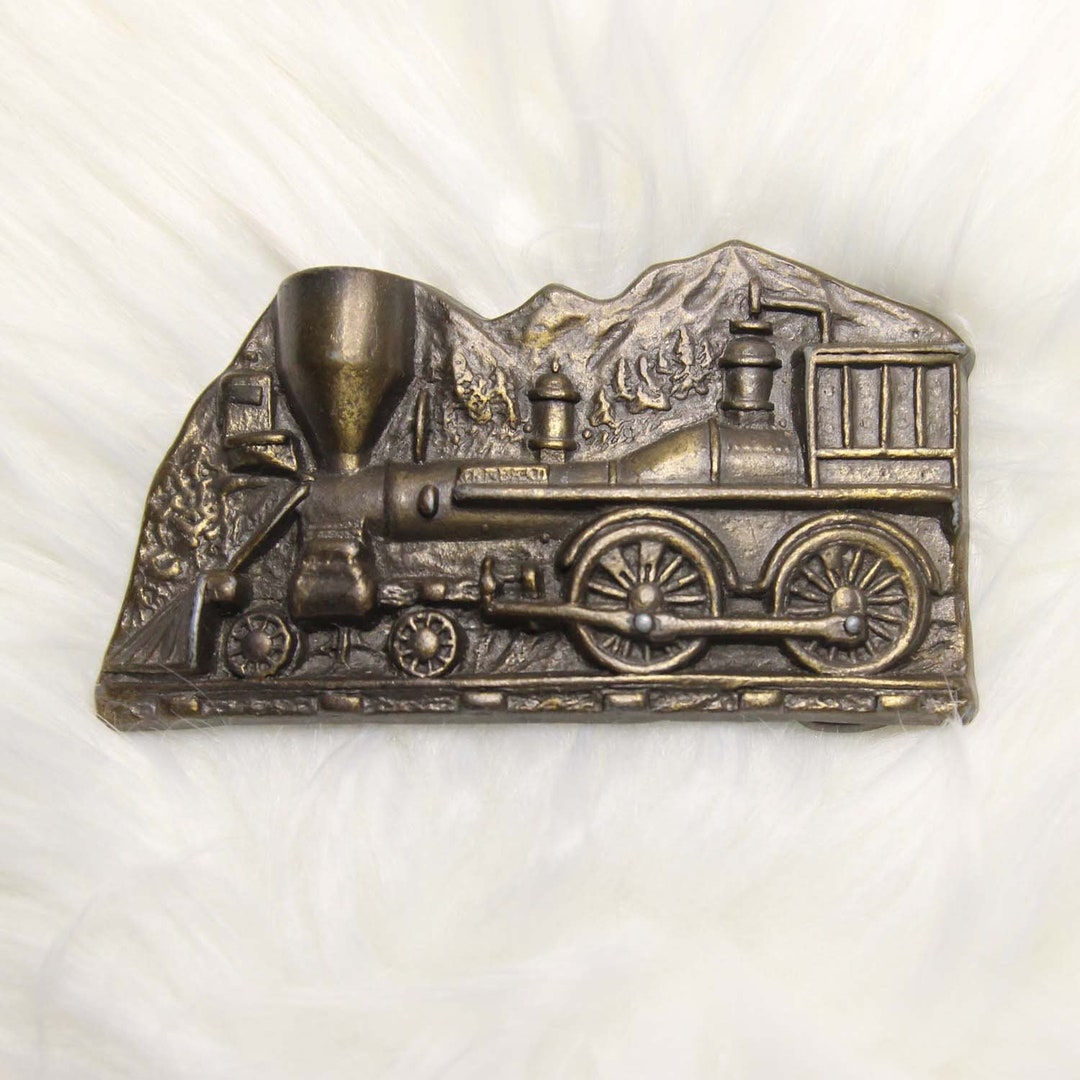 Train Belt Buckle - Railroad Belt Buckle - Train Lover Gift - Presents ...