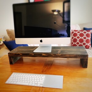 Computer Monitor and Keyboard Stand - Etsy