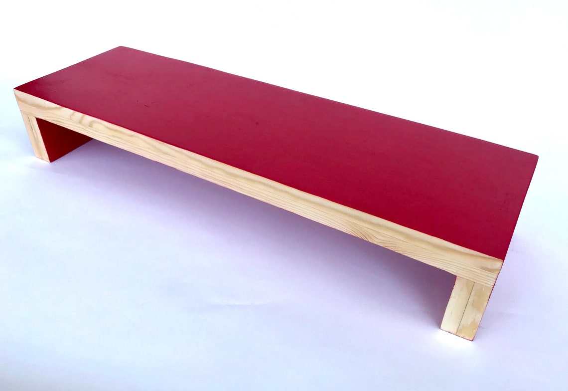 2 Toned Computer Monitor and Keyboard Stand - Etsy
