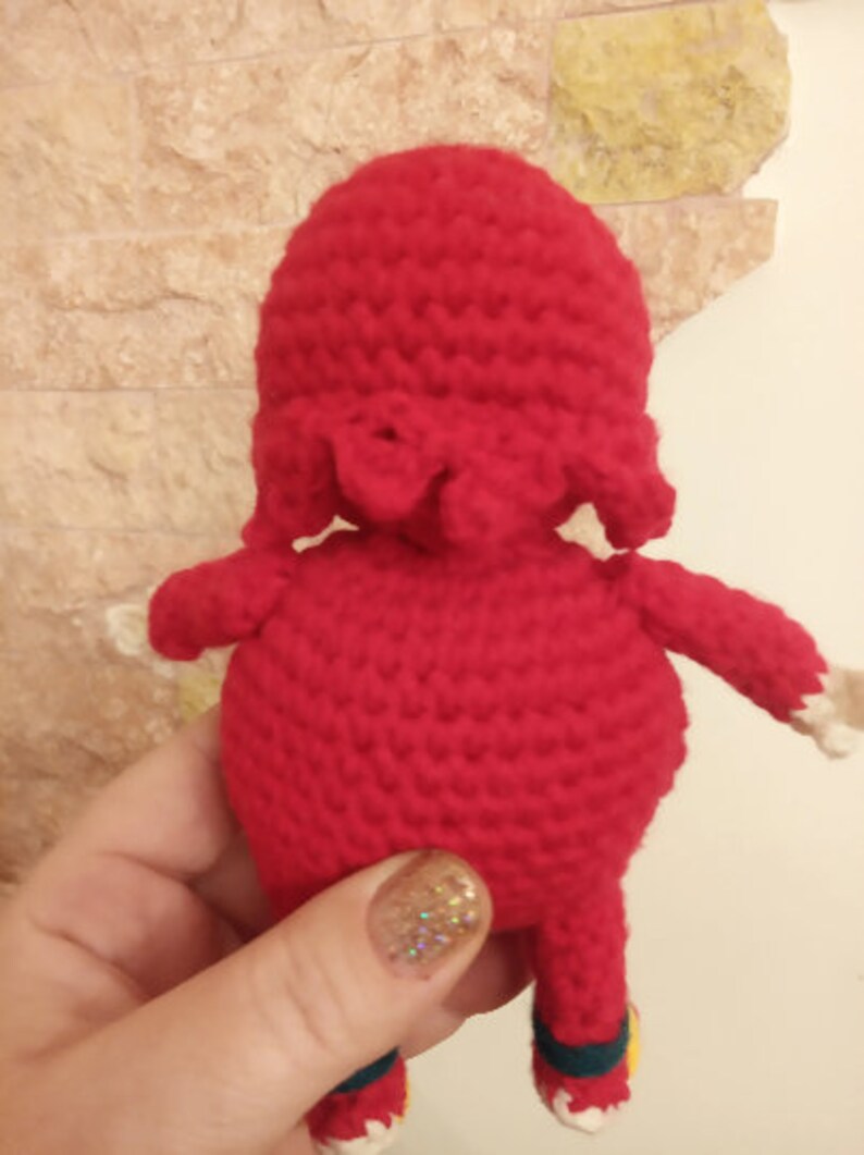Uganda Knuckles Warrior Sonic Meme Da Wae Chibi Plushie Amigurumi ...