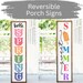 Reversible Porch Signs Spring Reversible Porch Sign Summer - Etsy