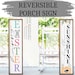 Reversible Porch Signs Spring Reversible Porch Sign Summer - Etsy