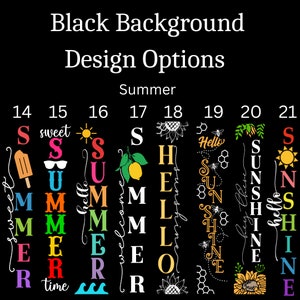 Reversible Porch Signs Spring Reversible Porch Sign Summer - Etsy