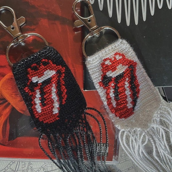 Rolling Stones Keychain - Etsy