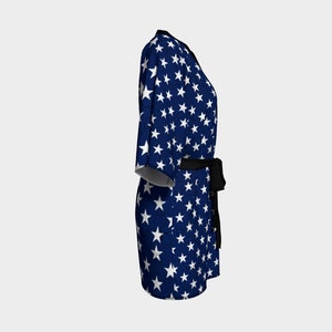 USA Flags Kimono Robe, 4th of July , Proud American Pan, US Patriotic ...