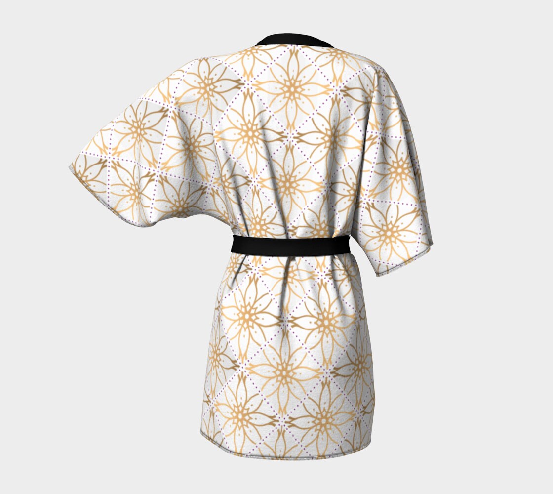 Gold Star Kimond Robe - Etsy