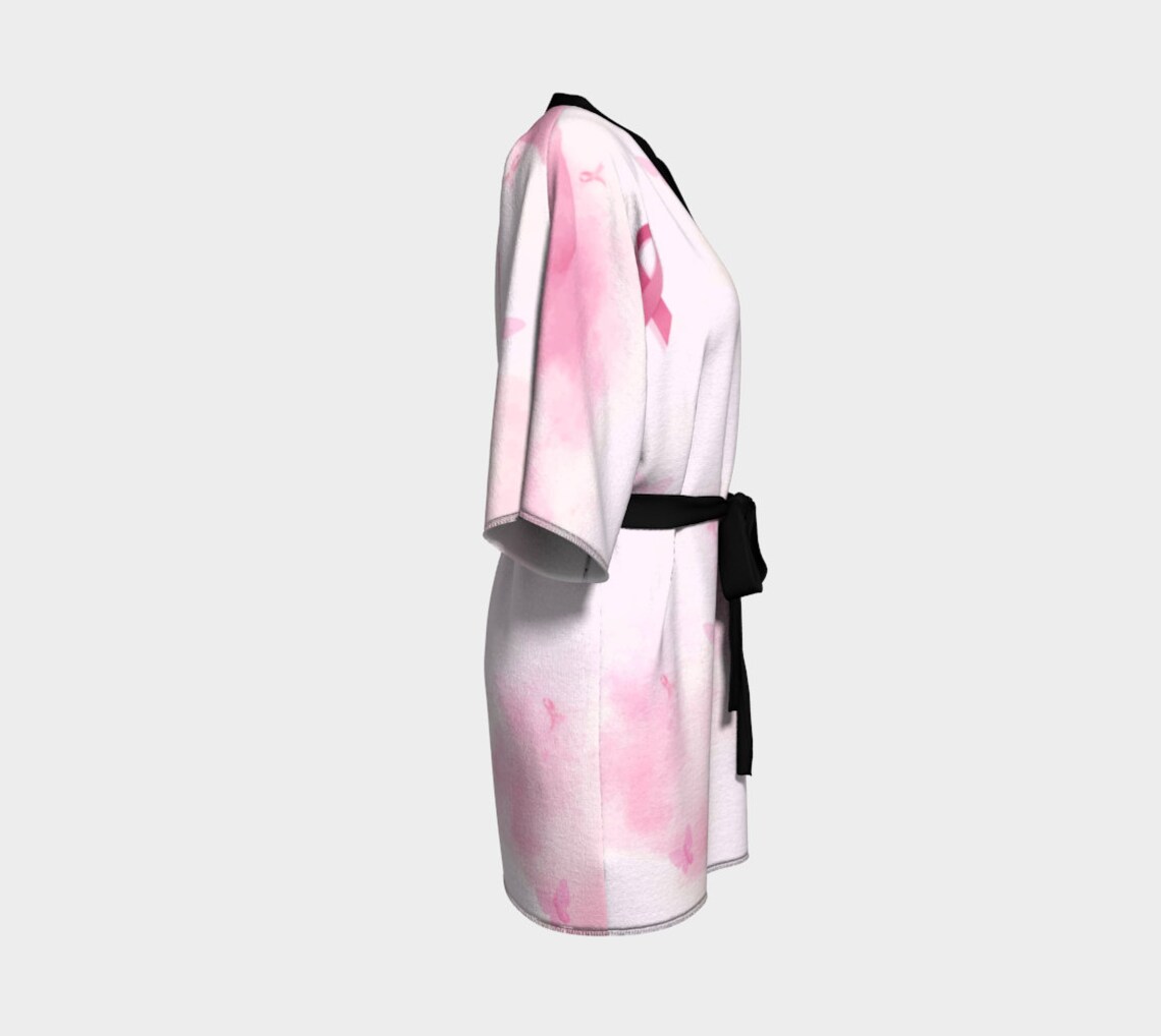 Pink Butterfly Kimonos Robes Breast Cancer Awareness Pink - Etsy