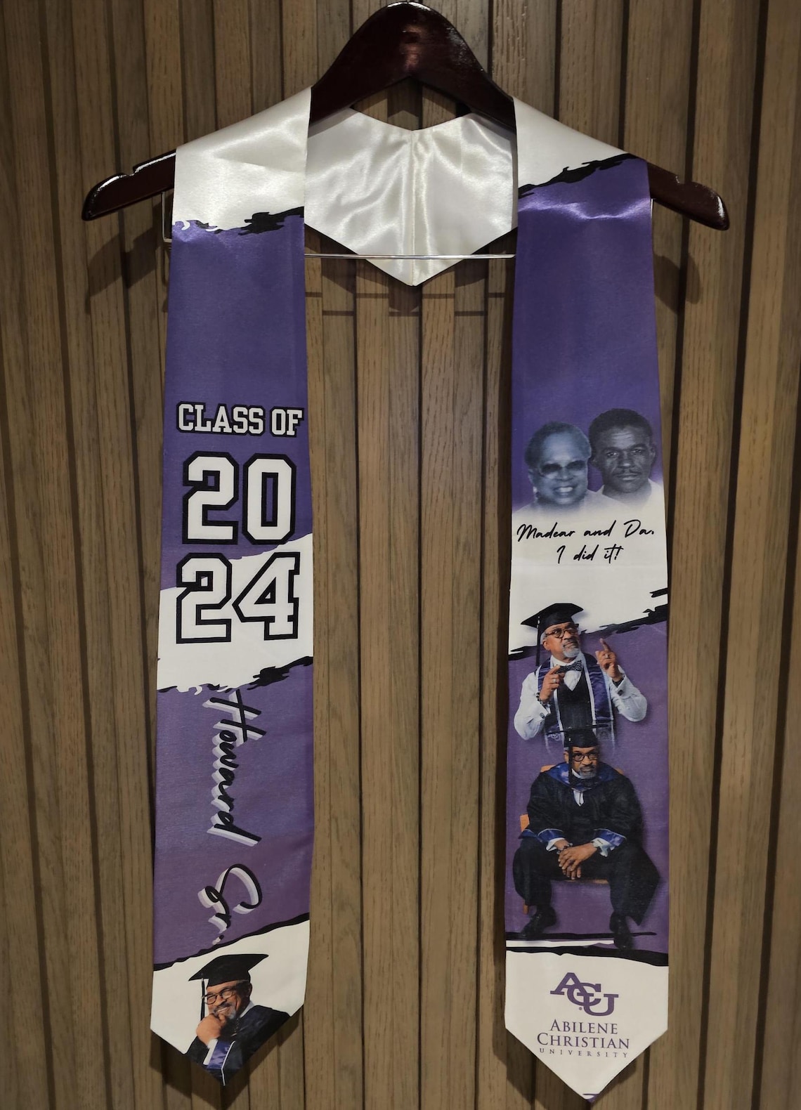 Custom Sublimation Graduation Stole – Personalize Your Big Day - Etsy