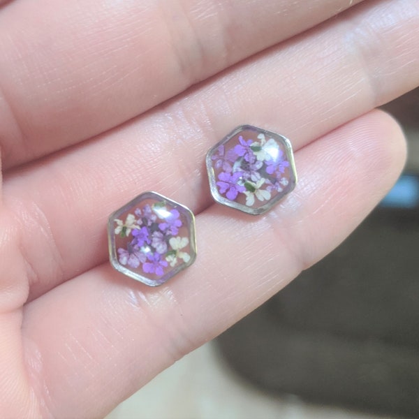 Pressed Flower Jewelry - Etsy