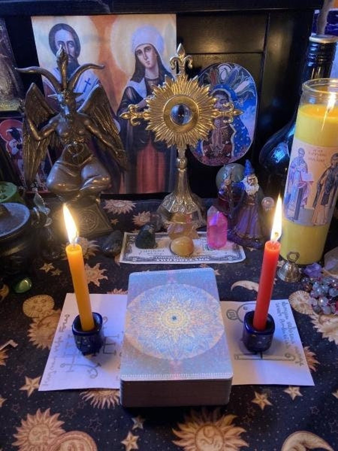 2 Demonic Blessings From Goetic Demons of Zodiac Decan, Psychic Card ...