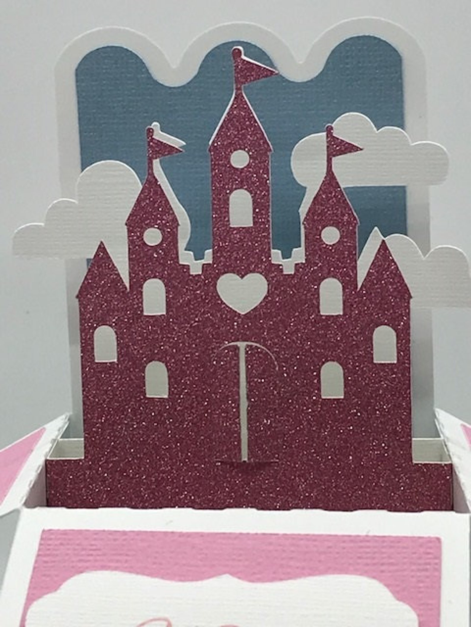 Birthday Princess Box Card-handmade Card-box Card-3d Card-custom Card ...