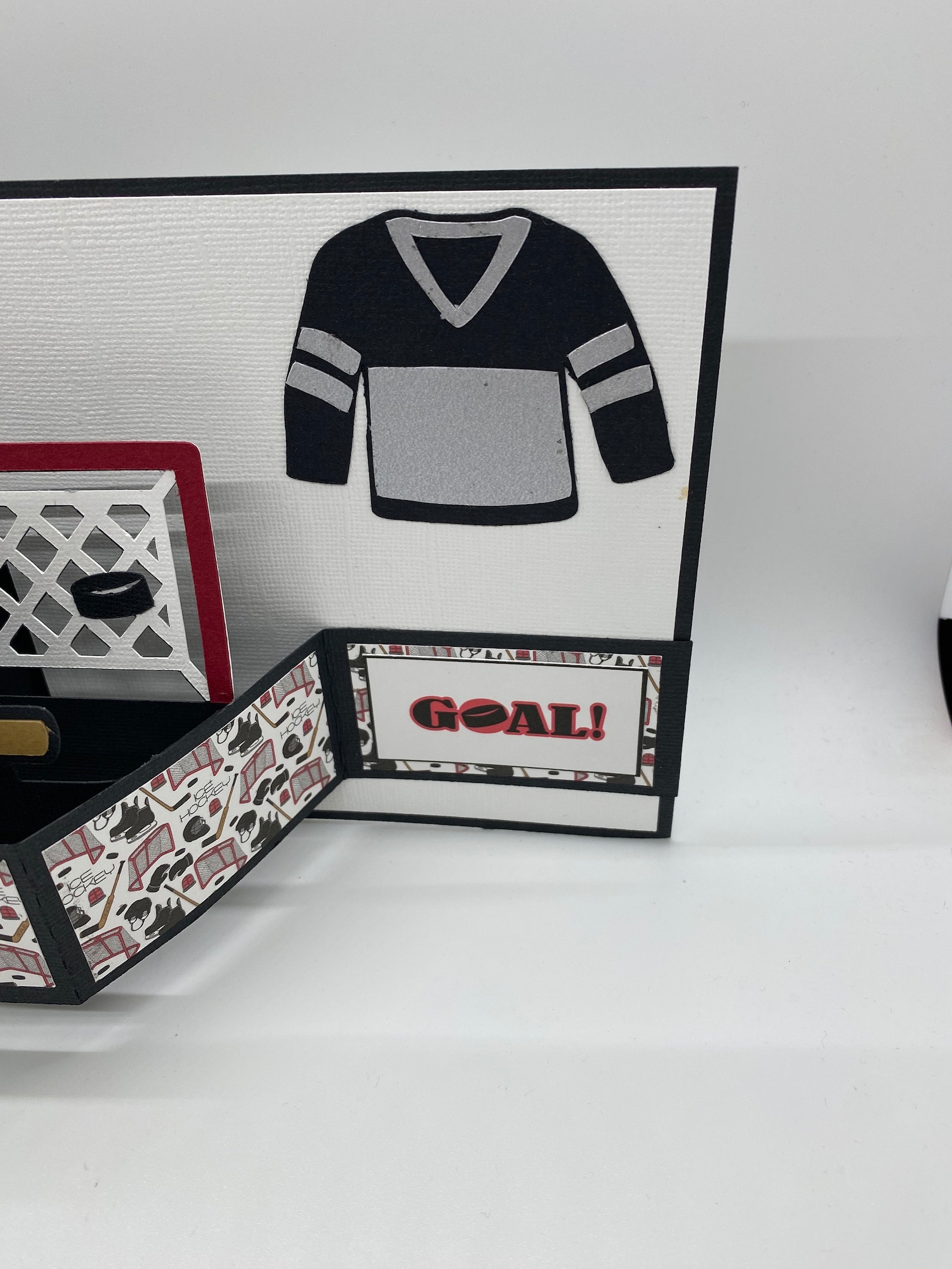 Ice Hockey Themed Card-sports Themed Card-all Occasion-3d-handmade-free ...
