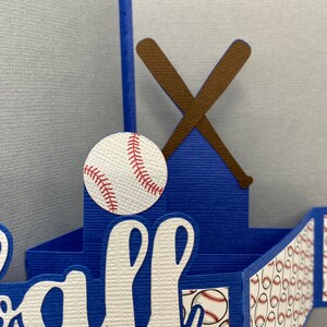 Baseball Themed Card-sports Themed Card-all Occasion-3d-handmade-free ...