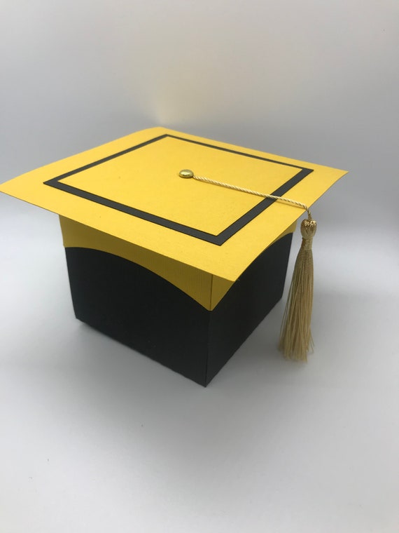 Graduation Cap Card Box