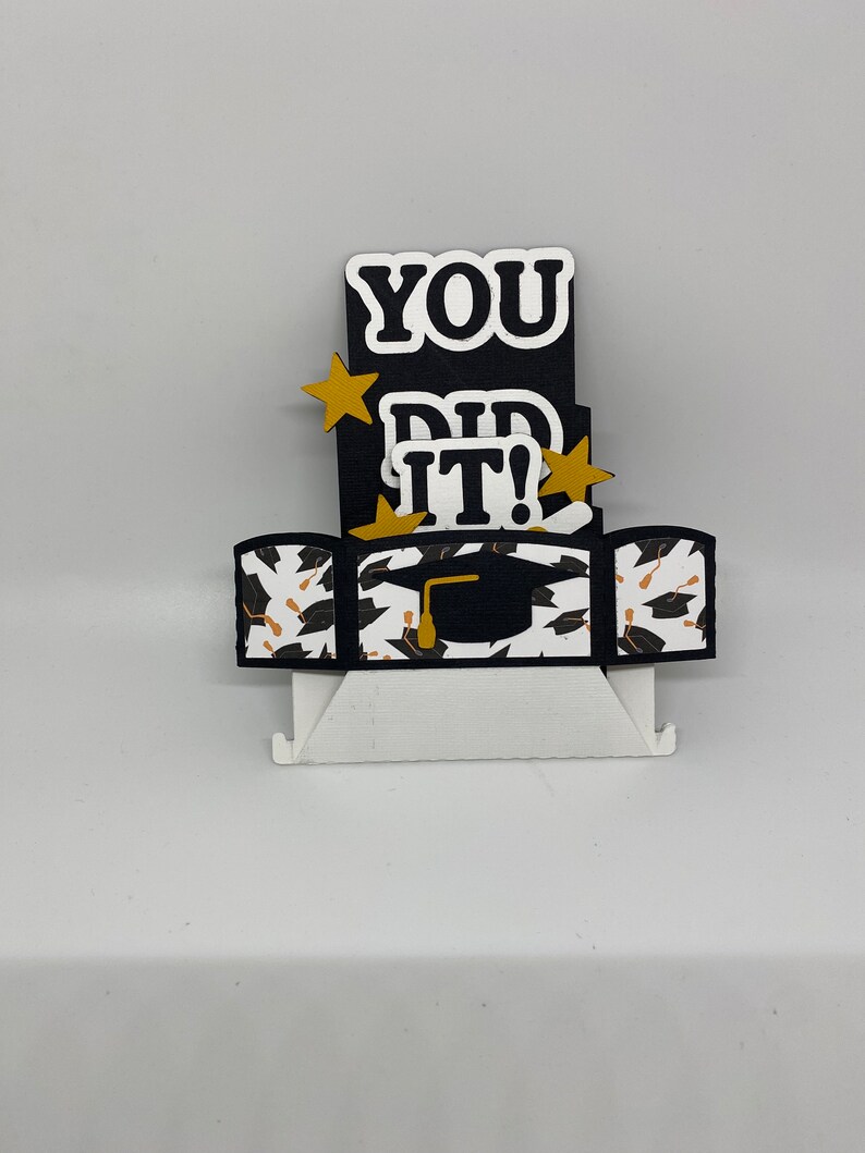 Graduation Deca Box Card-3d Card-custom-greeting Card- Speciality Card ...