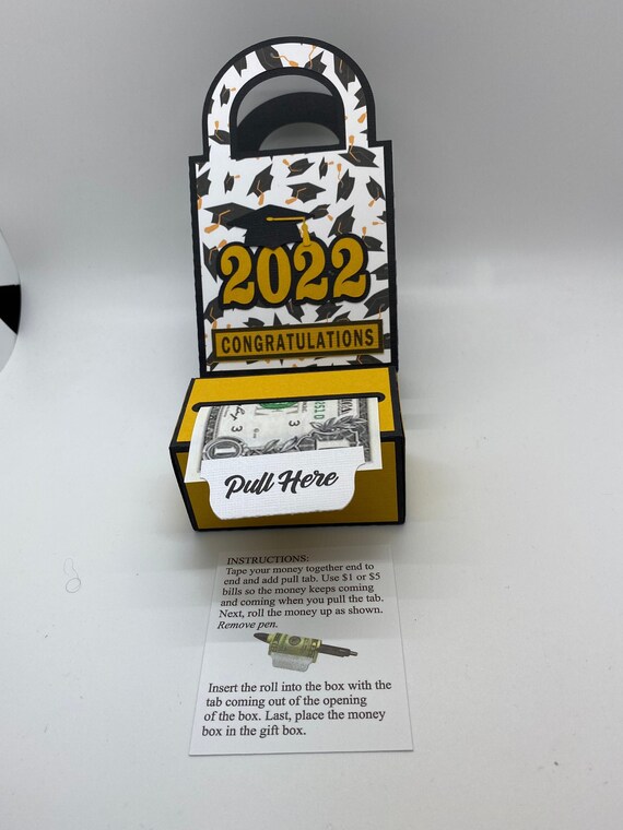 Graduation Money Box-graduation Card-graduation - Etsy