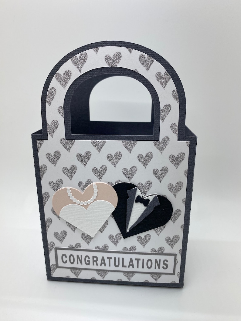 Wedding Money Box-money Box-wedding Card-3d-handmade-free Shipping - Etsy