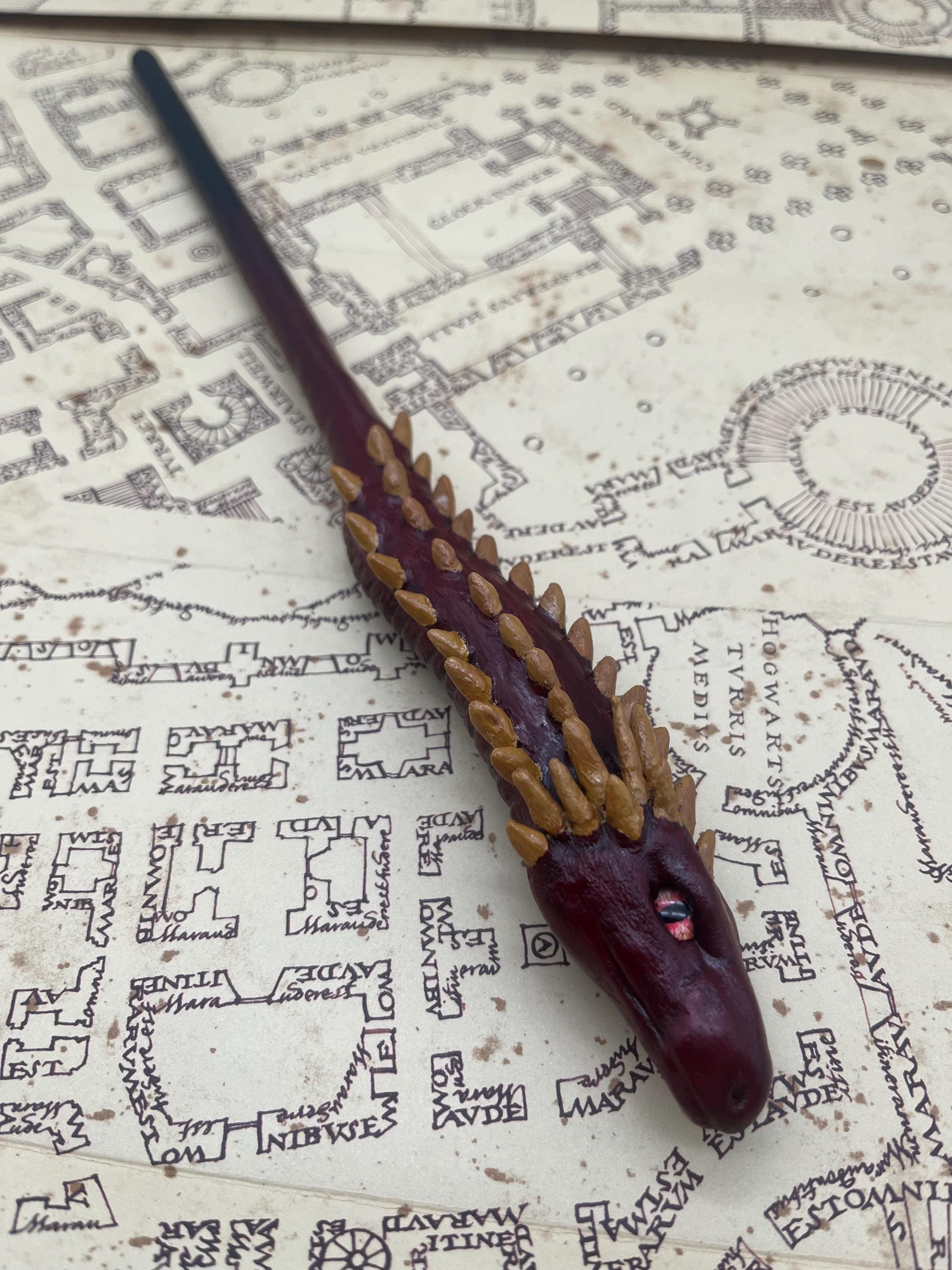 The Red Dragon Wand - Etsy