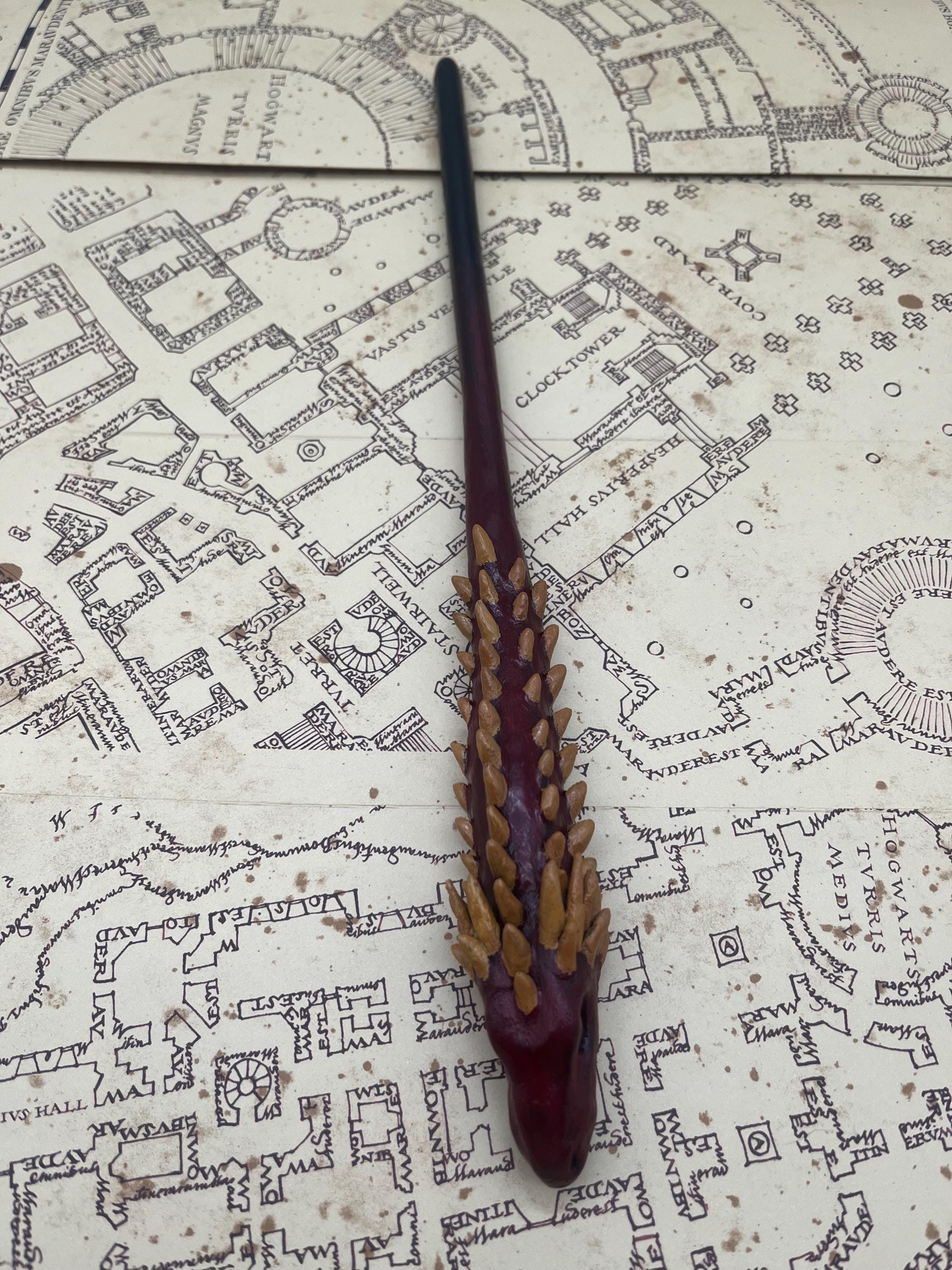 The Red Dragon Wand - Etsy