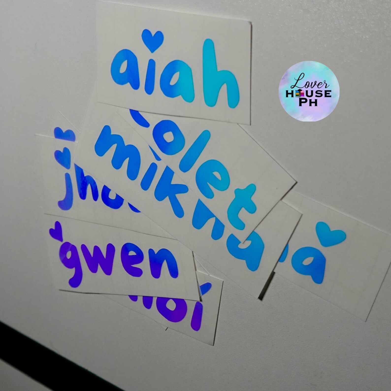 BINI Vinyl Decals (BINIL) | @bini_ph #BINI | Pantropiko | Salamin ...