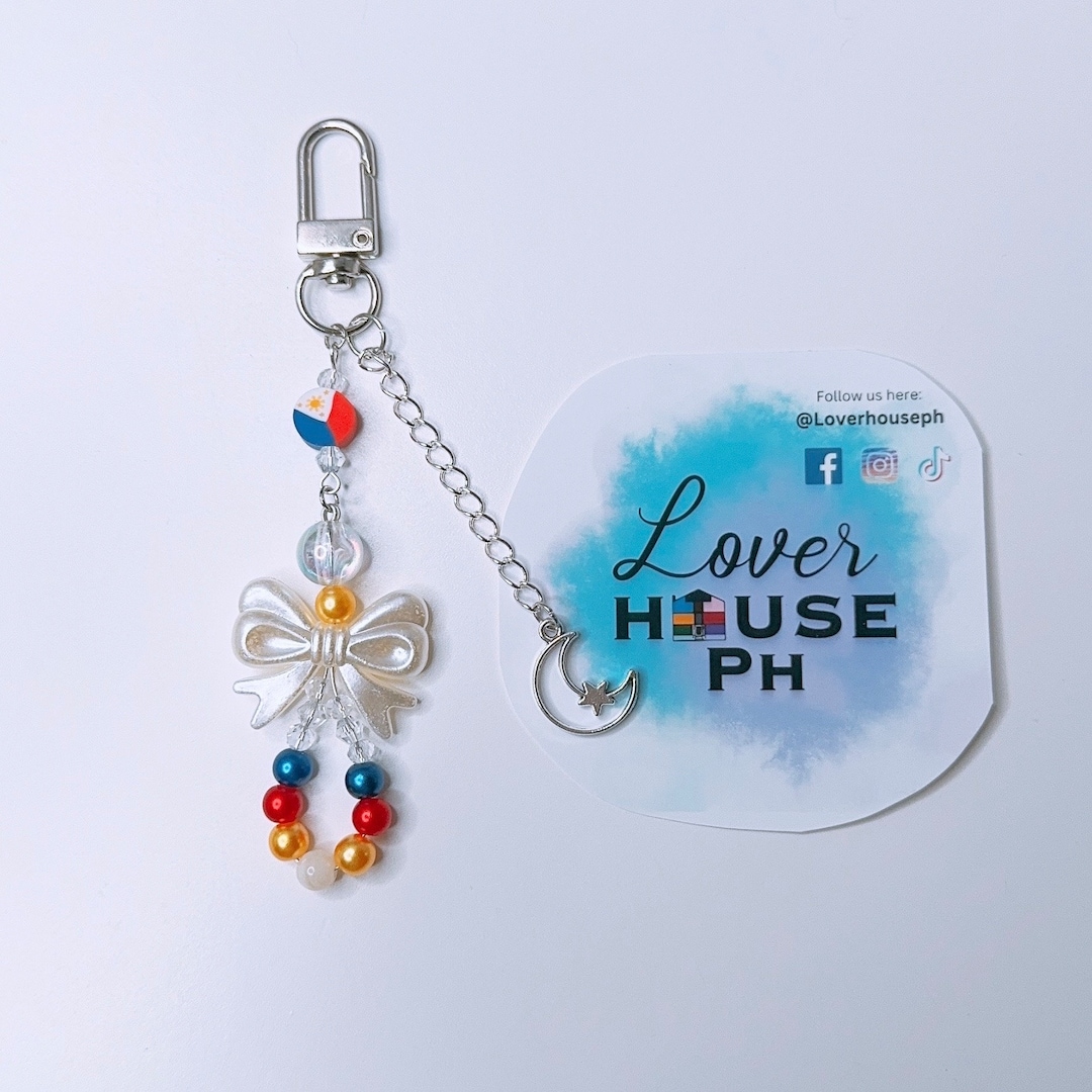 Philippine Flag Inspired Keychain - Etsy